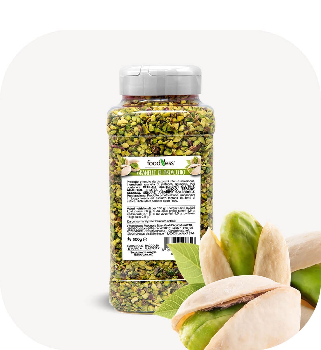 Pistachio granules | Foodness